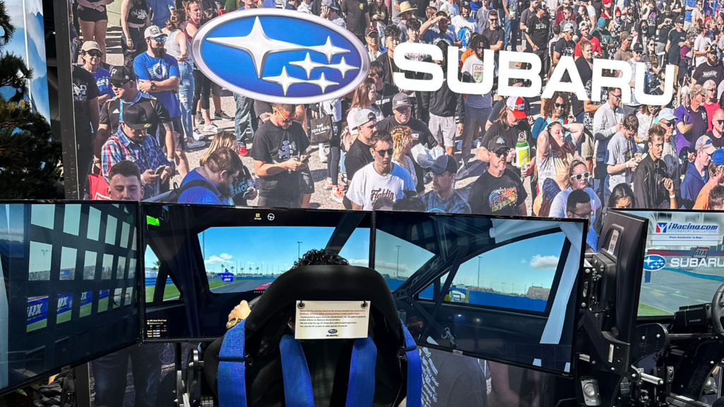 Subaru Rally Car Simulator – New York International Auto Show